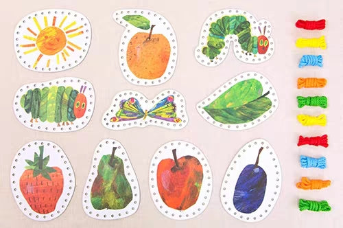 The Very Hungry Caterpillar Lacing Cards – lovinglyyoursg