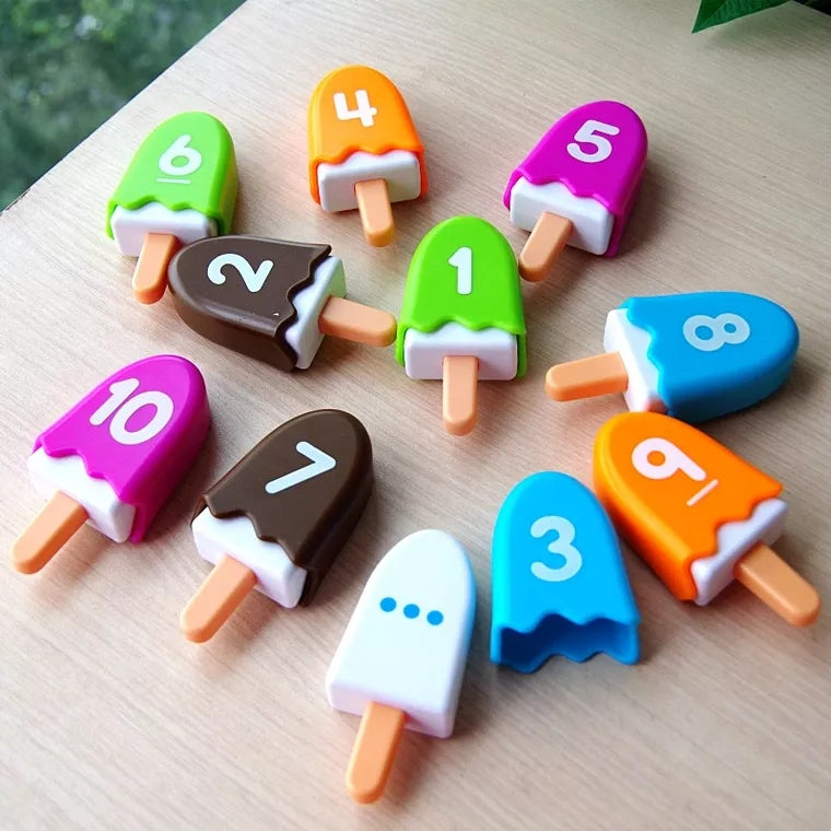 [Ready Stock] Numbers Popsicles Ice Cream – lovinglyyoursg